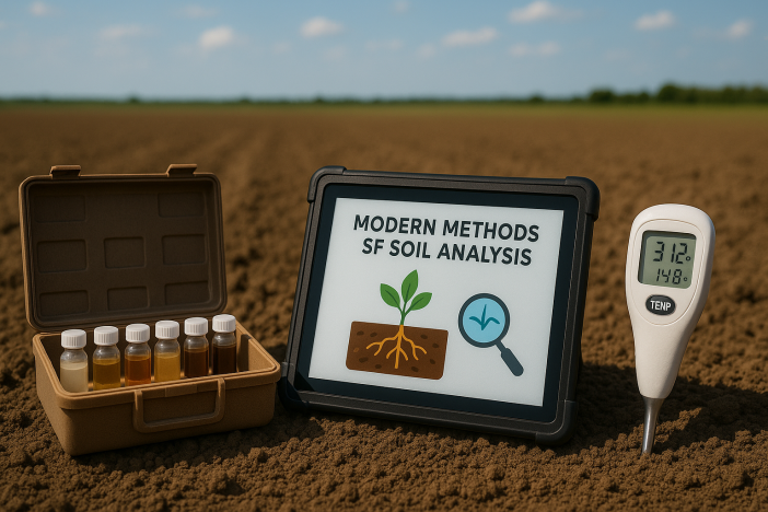Soil analysis: modern progressive methods and their impact on yields ...