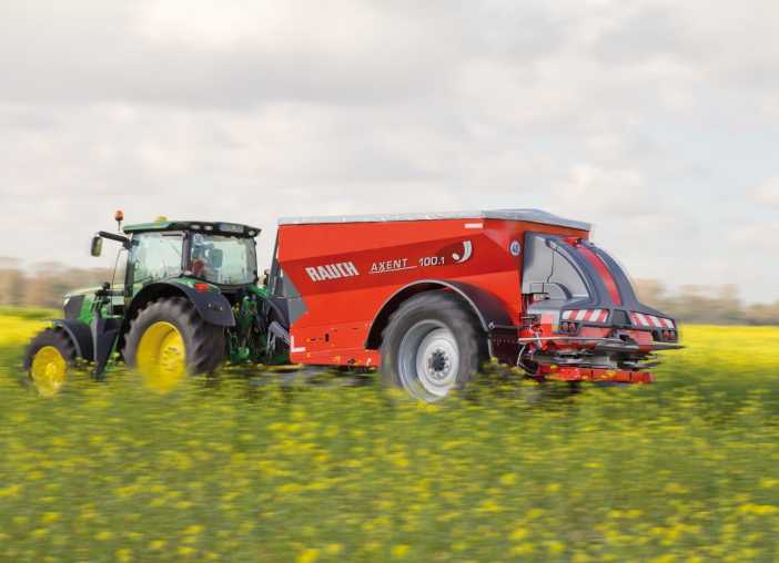Fertiliser spreaders RAUCH AXENT 100.1 buy in Ukraine at a favorable price Agrimatco