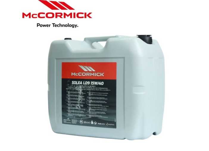 Масло двигателя 15W40 20л McCormick купить, цена в Украине | Агриматко