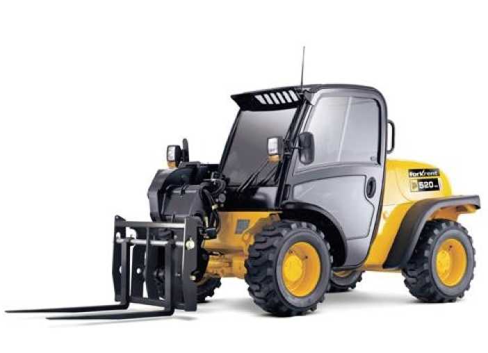 Телескопічний навантажувач JCB 520-40 - купити по вигідній ціні в ...